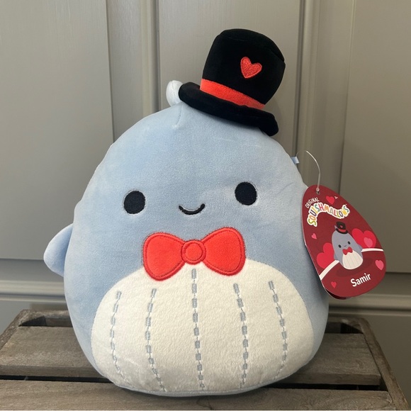 Squishmallows | Toys | Nwt Samir Whale Squishmallow | Poshmark